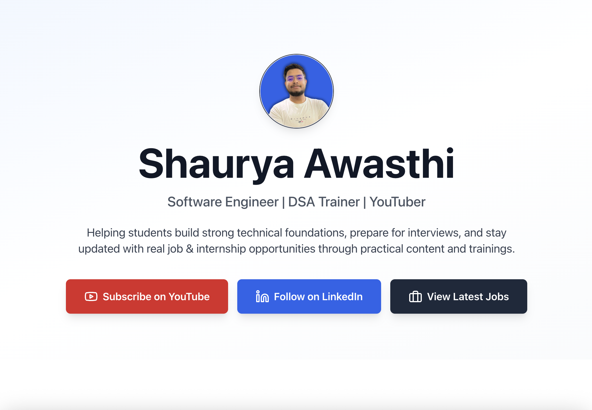 Shaurya Awasthi